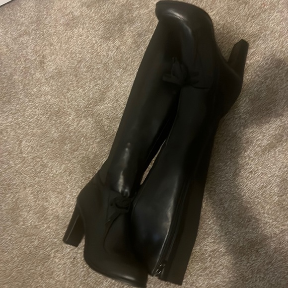 French bleu | Shoes | Black Knee High Boots Cool And Comfy | Poshmark